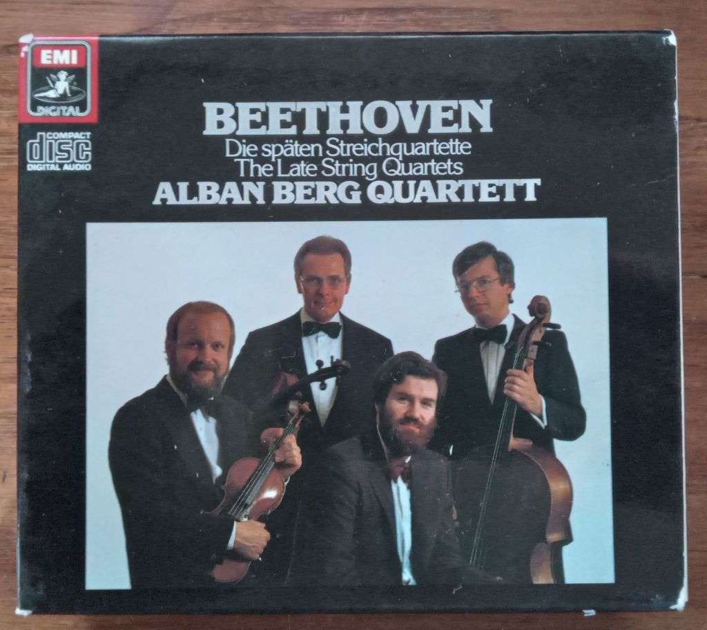 Classical - Beethoven: The Late String Quartets (4 CDs, Alban Berg Quartet) was sold for 80.00 ...