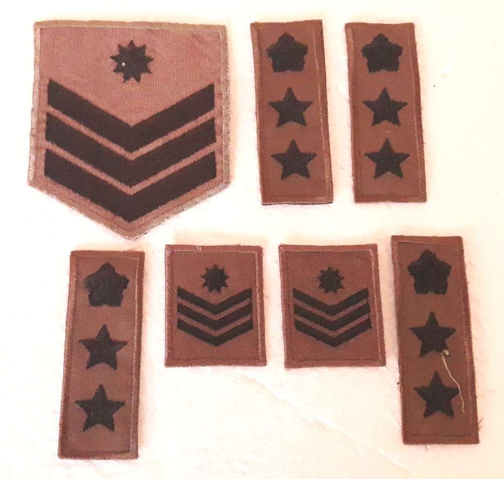 South African Army - SANDF Rank Insignia for sale in Cape Town (ID ...