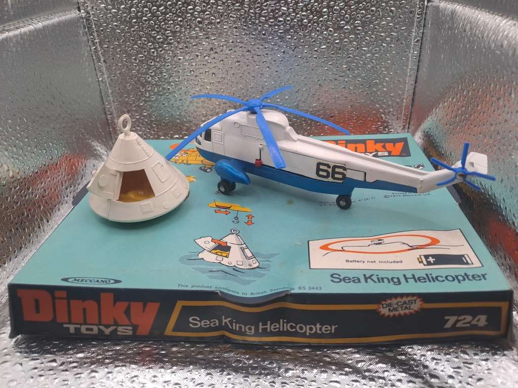 Models - Meccano Dinky Sea King Halicopter with Apollo capsule. for ...