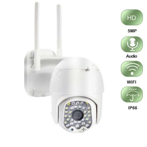 Surveillance Cameras - IP Camera WiFi 1080P Mini Outdoor Speed Dome ...