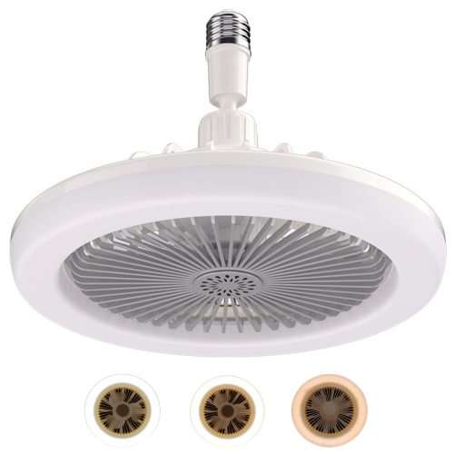 Fans - 30W 360° Swivel Led Ceiling Light With Built-In Fan With 3 Speed ...