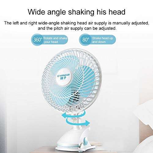 Fans - Fan 220V Portable Silent Clamp Base Electric Fan Length Simple ...