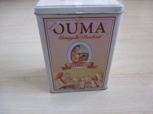 Tin - Ouma Rusks Tin (Empty) was sold for R45.00 on 15 Jun at 16:57 by ...