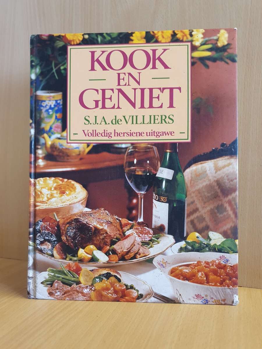 Afrikaans Non-Fiction - Kook en Geniet : S.J.A de Villiers was sold for ...