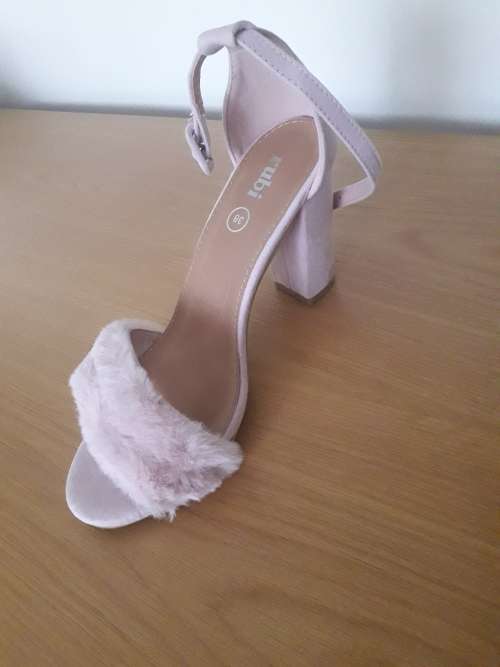 Heels - light pink block heels Rubi by Cotton On was listed for R120.00 ...