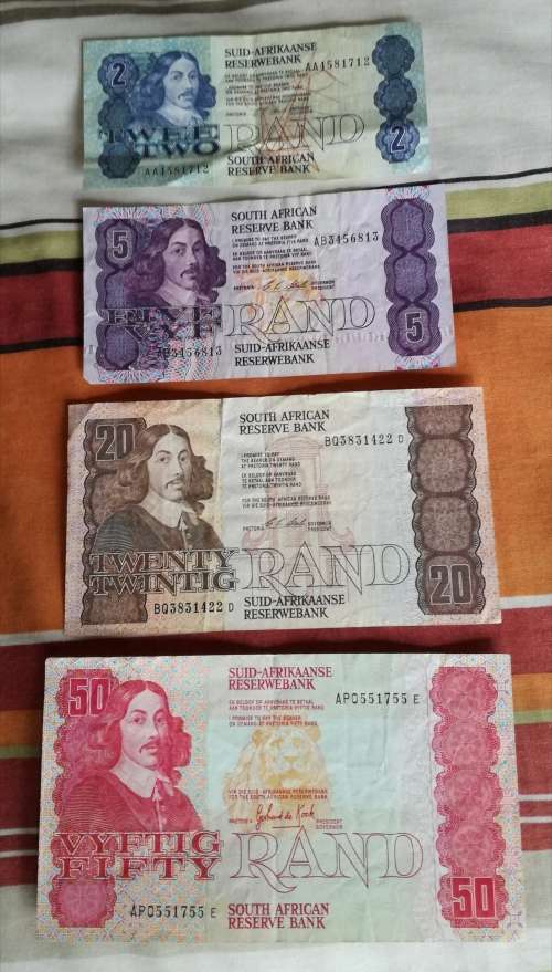 ZAR Bank Notes - SET OF BANK NOTES was sold for R2,000.00 on 24 Mar at ...