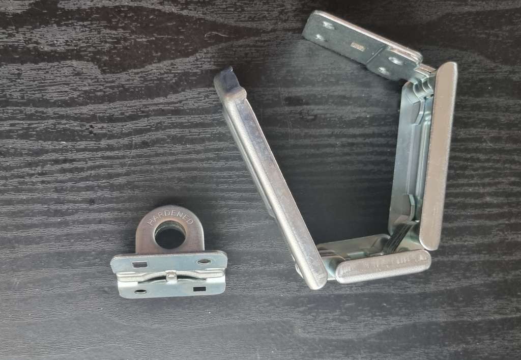 Lock Sets - HASP TRIPLE HINGED VERTICAL SHACKLE was sold for 1.00 on 20 ...