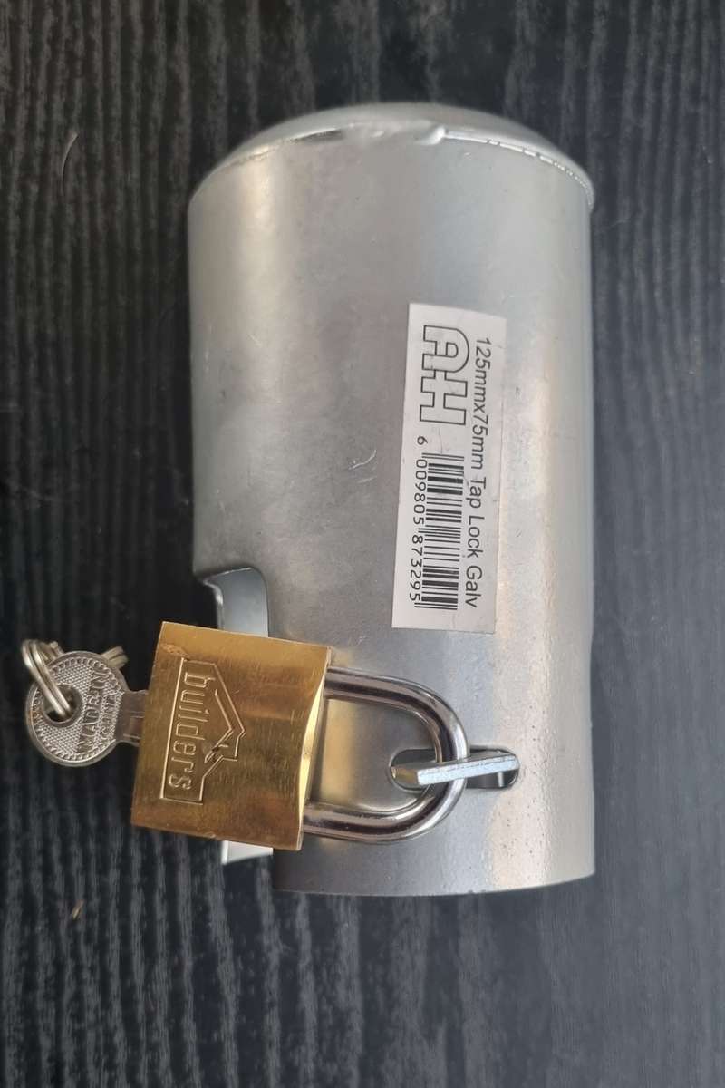 Valves, Fittings & Clamps - Galvanised Water Tap Lock was sold for R63 ...