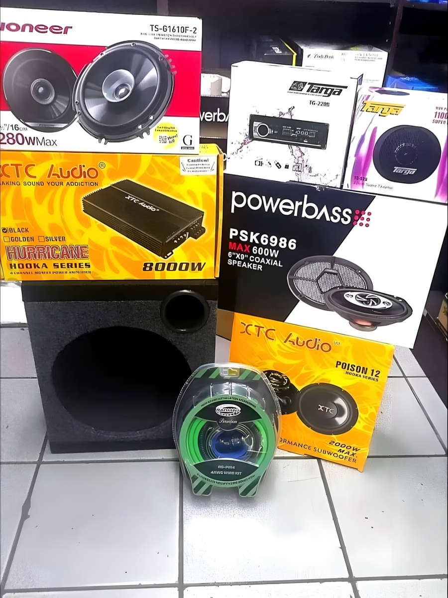 Speakers & Speaker Systems - Complete Car Sound /Audio Starter Pack for ...