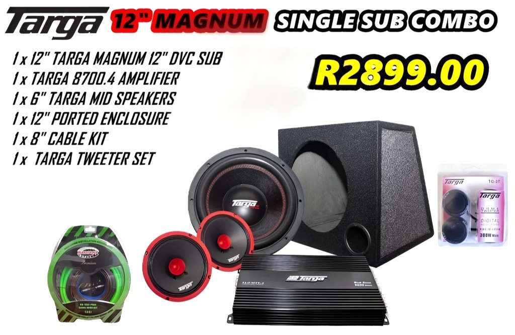 Speakers & Speaker Systems - Targa Magnum Car Sound Combo for sale in ...