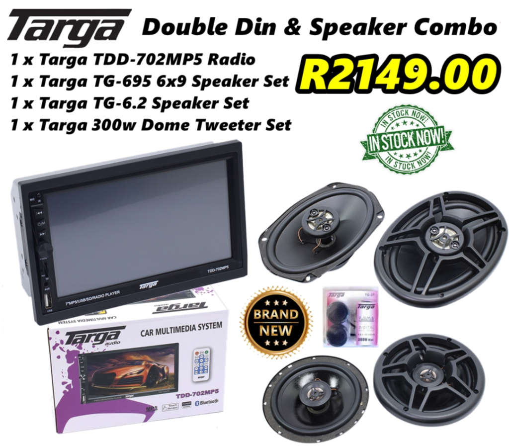 Speakers & Speaker Systems - Targa Car Sound Starter Pack! for sale in ...