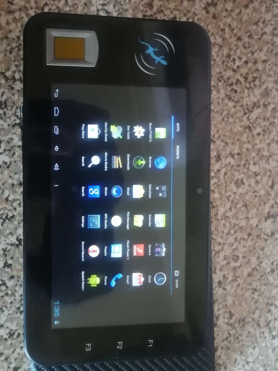 Devices - TazPad Android tablet fingerprint sensor 1.2 GHz clock-rate 1 ...