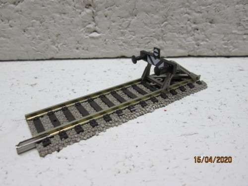 Track - HO SCALE : FLEISCHMANN PROFI-TRACK BUFFER STOP No 6103- LOT ...