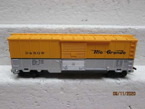 Rolling Stock - HO SCALE : RIO GRANDE BOX CAR was sold for R100.00 on ...