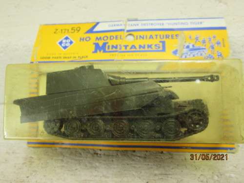 Scenery - HO SCALE : ROCO : MINITANKS: GERMAN TANK DESTROYER - BOXED ...