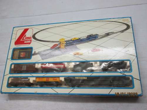 Train Sets - HO SCALE : LIMA : CAR UN LOADER GOODS SET - BOXED was sold ...