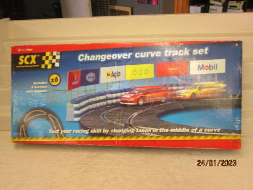 Tracks - 1:32 SCALE : SCX CHANGEOVER CURVE TRACK SSET - BOXED was ...