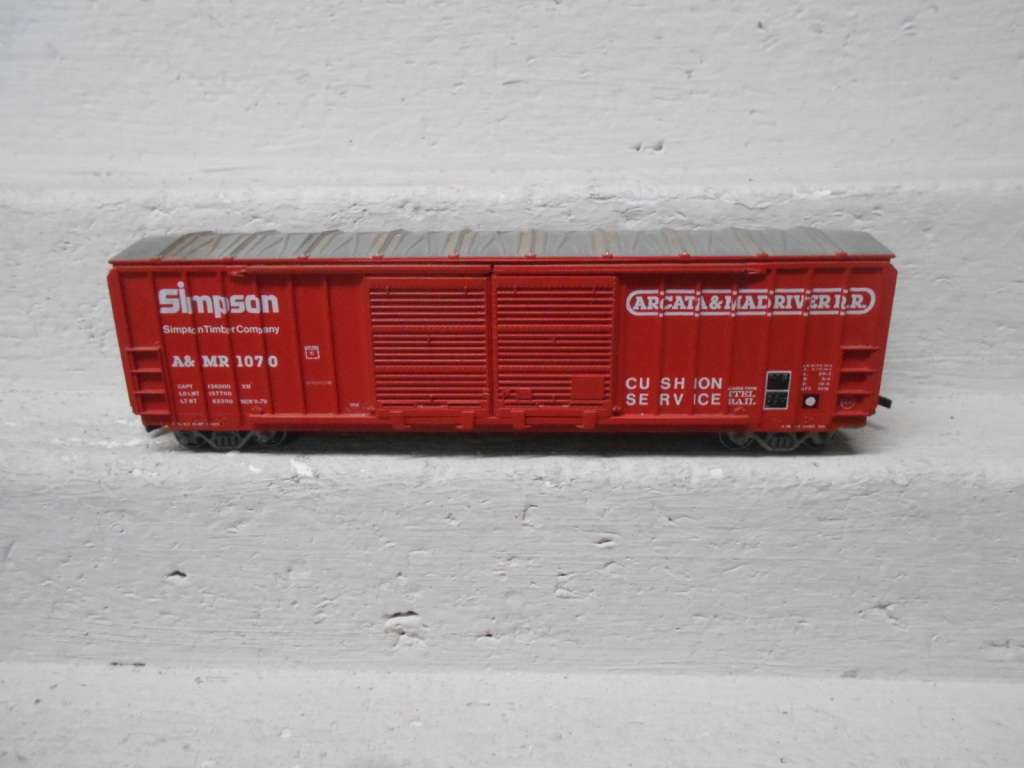 Rolling Stock - HO SCALE - 51 FT SIMPSON DOUBLE DOOR BOX CAR for sale ...
