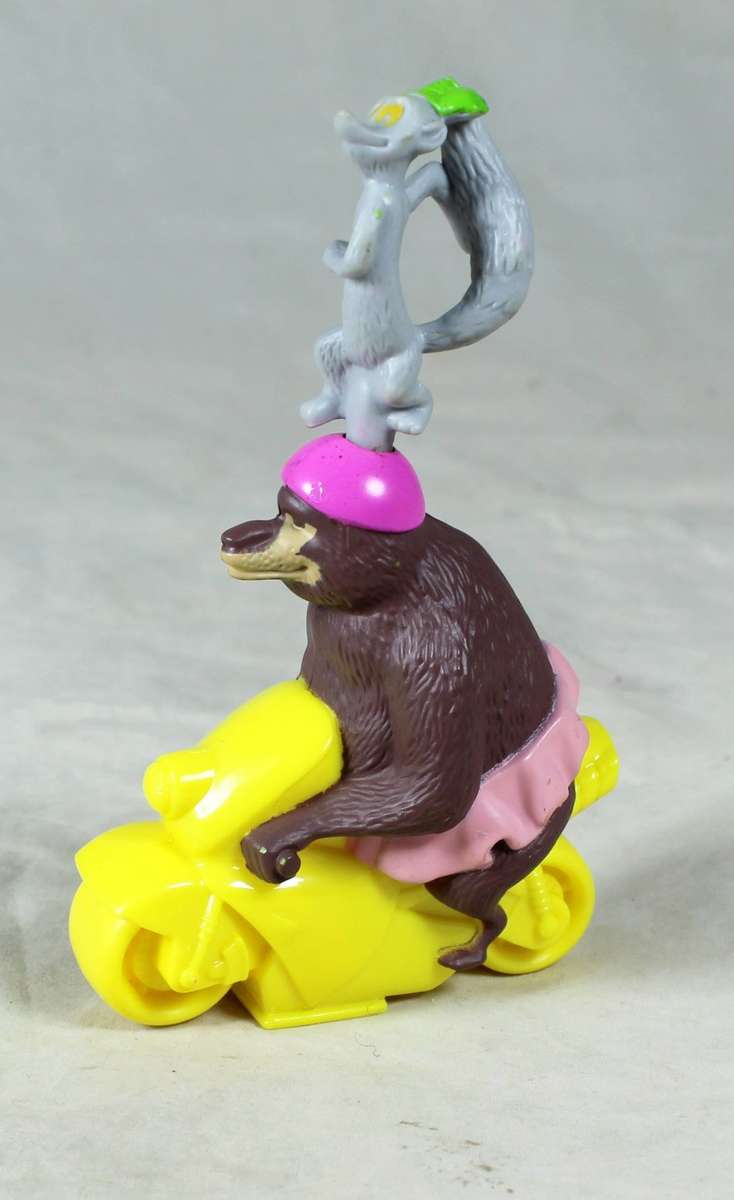 Other Ornaments - McDONALDS - MADAGASCAR BEAR ON A BIKE - BID NOW ...