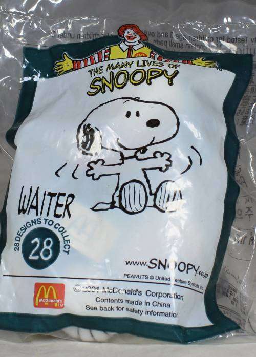 Other Collectable Toys - McDONALD`S SNOOPY(2001)THE MANY LIVES OF ...