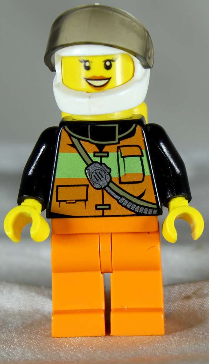 LEGO Minifigures - LEGO MINI FIGURINE - Fire Woman (CTY0736) for sale ...