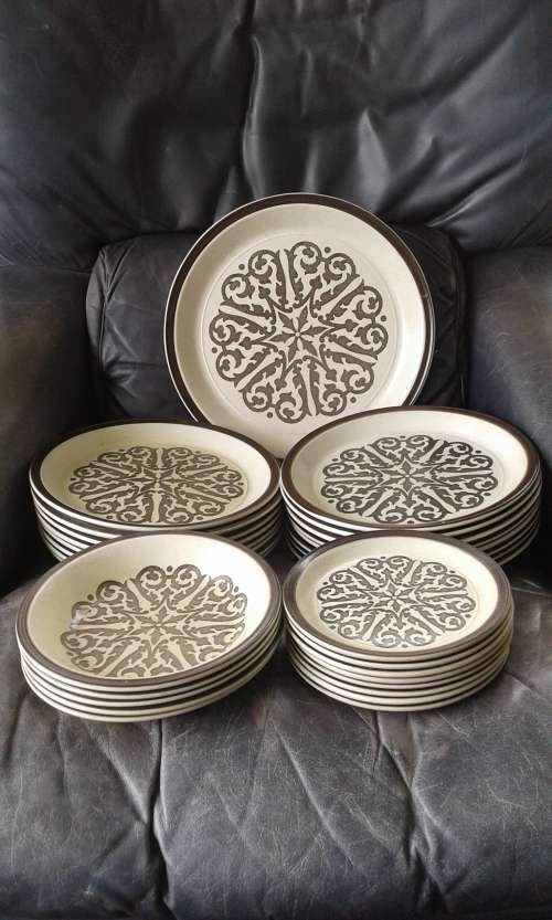 English Porcelain - Rare Doverstone Heather Gates Staffordshire England ...