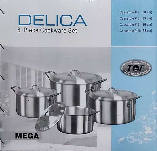Cookware Sets - DELICA 8 PCS COOKWARE SET was listed for 1,399.00 on 17 ...