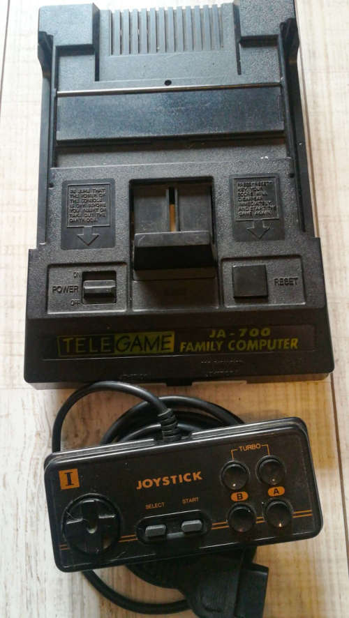 Consoles - Black TeleGameStation Famiclone Console + Controller was ...
