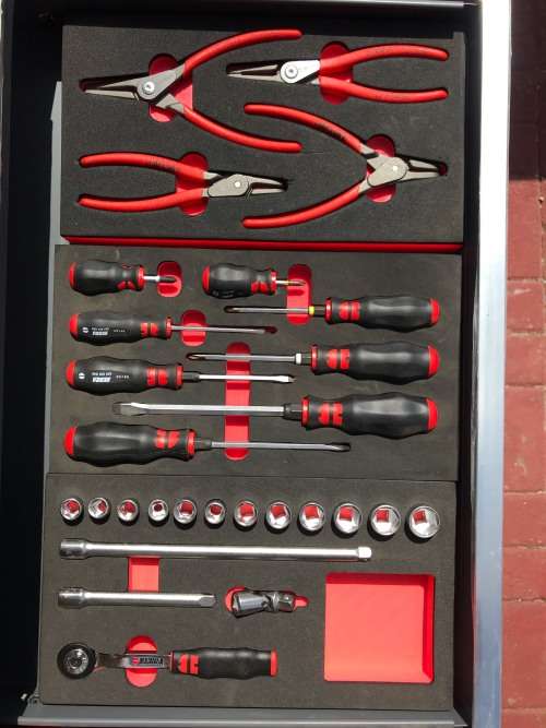 Tool Sets & Boxes - WURTH 7 Drawer Toolbox Trolley With Tools ...