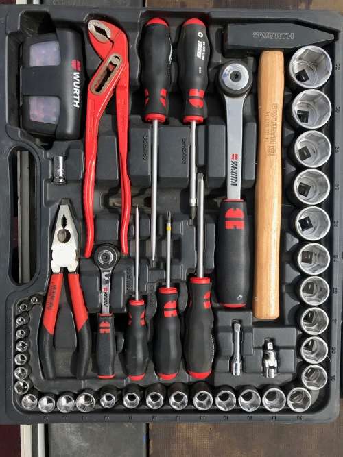 Tool Sets & Boxes - WURTH 7 Drawer Toolbox Trolley With Tools ...