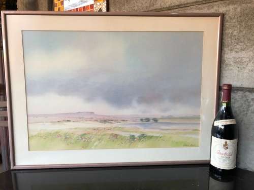 Paintings - INVESTMENT ART~ FAMOUS SA WATERCOLOR ARTIST RICHARD RENNIE ...