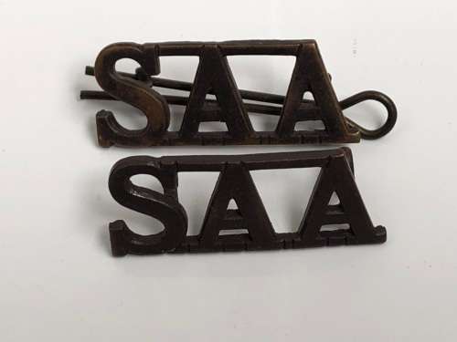 South African Army - SAA - SOUTH AFRICAN ARTILLERY SHOULDER TITLES ...