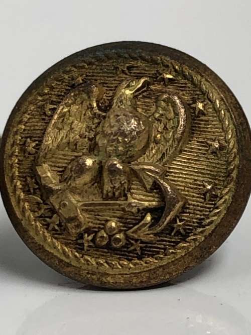 Uniforms - RARE SET OF 1860 CIVIL WAR FEDERAL NAVY CUFF BUTTONS - BY WM ...