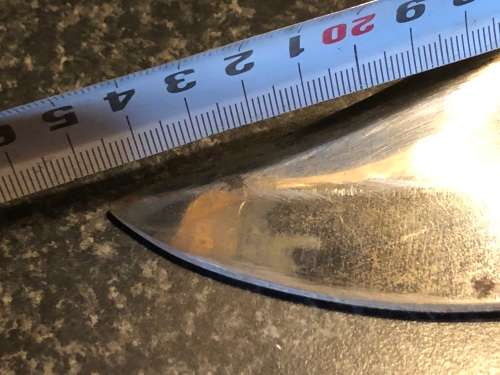 Knives & Daggers - Very Heavy Pakistani Knife in a Leather Sheath ...