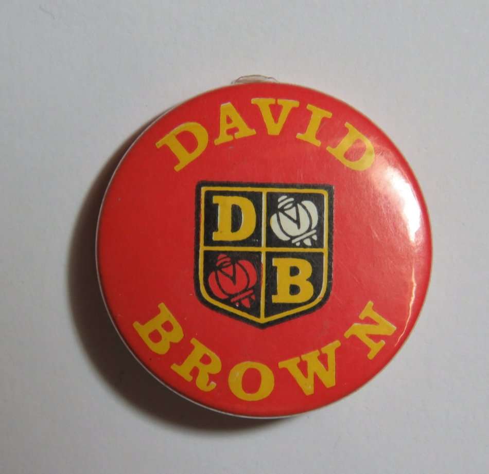 Road - Vintage DAVID BROWN tractors lapel tinnie badge was listed for ...