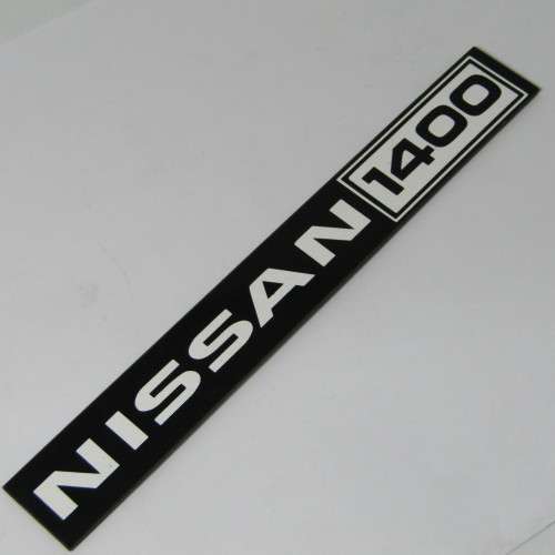 Other Exterior & Accessories - Nissan 1400 bakkie plastic car badge was ...
