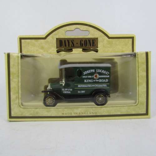Cars & Trucks - Lledo Days Gone 1920 Ford Model T van - Joseph Lucas ...