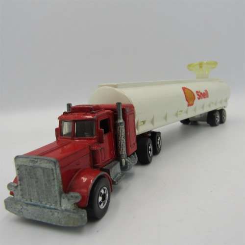 Models - Vintage Hot Wheels Steering rigs Peterbilt shell tanker truck ...