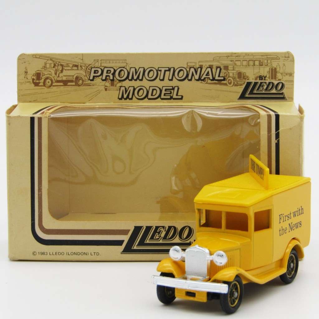 Cars & Trucks - Lledo Ford Model A The Times delivery van model car in ...
