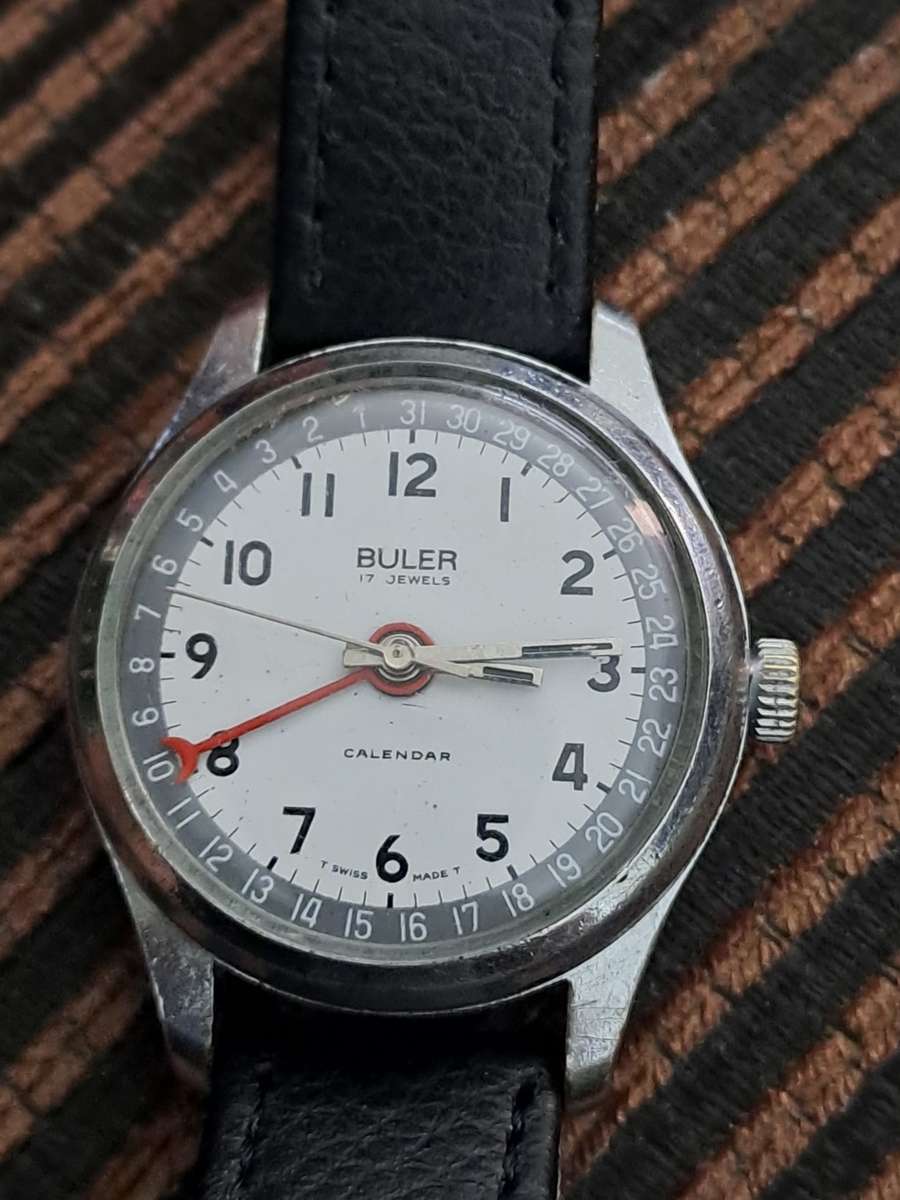 Men's Watches - Vintage men`s Buler was sold for R385.00 on 20 Dec at ...
