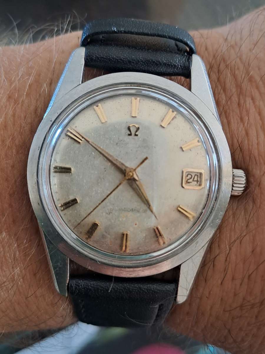 Men's Watches - Vintage men`s omega seamaster automatic was sold for R2 ...
