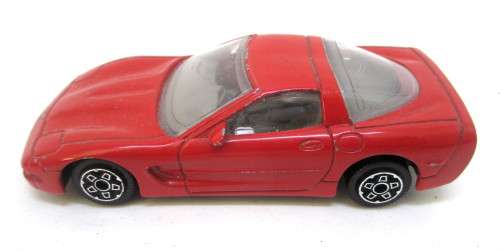 Models - BBurago Burago Chevrolet Corvette red - 1/43 Scale Diecast for ...