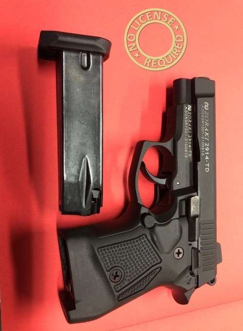 Personal Security - No License Required - ZORAKI 2914TD B 9mm Blanks ...
