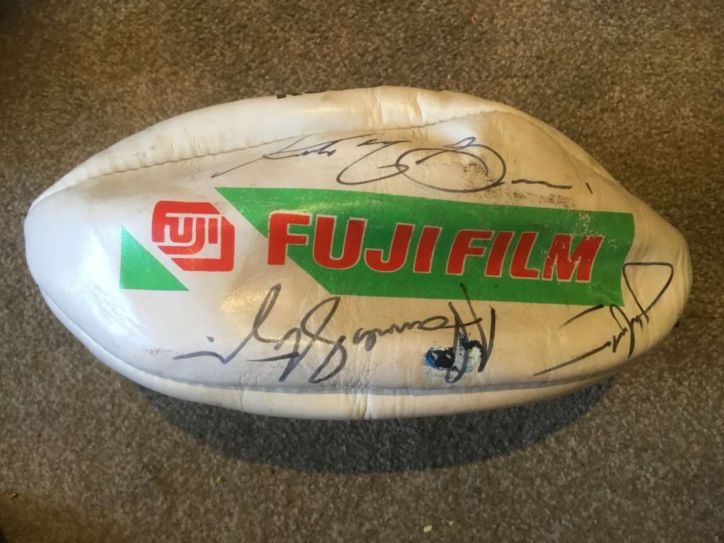 Sporting Memorabilia - SA RUGBY SIGNED BALL was listed for R385.00 on ...