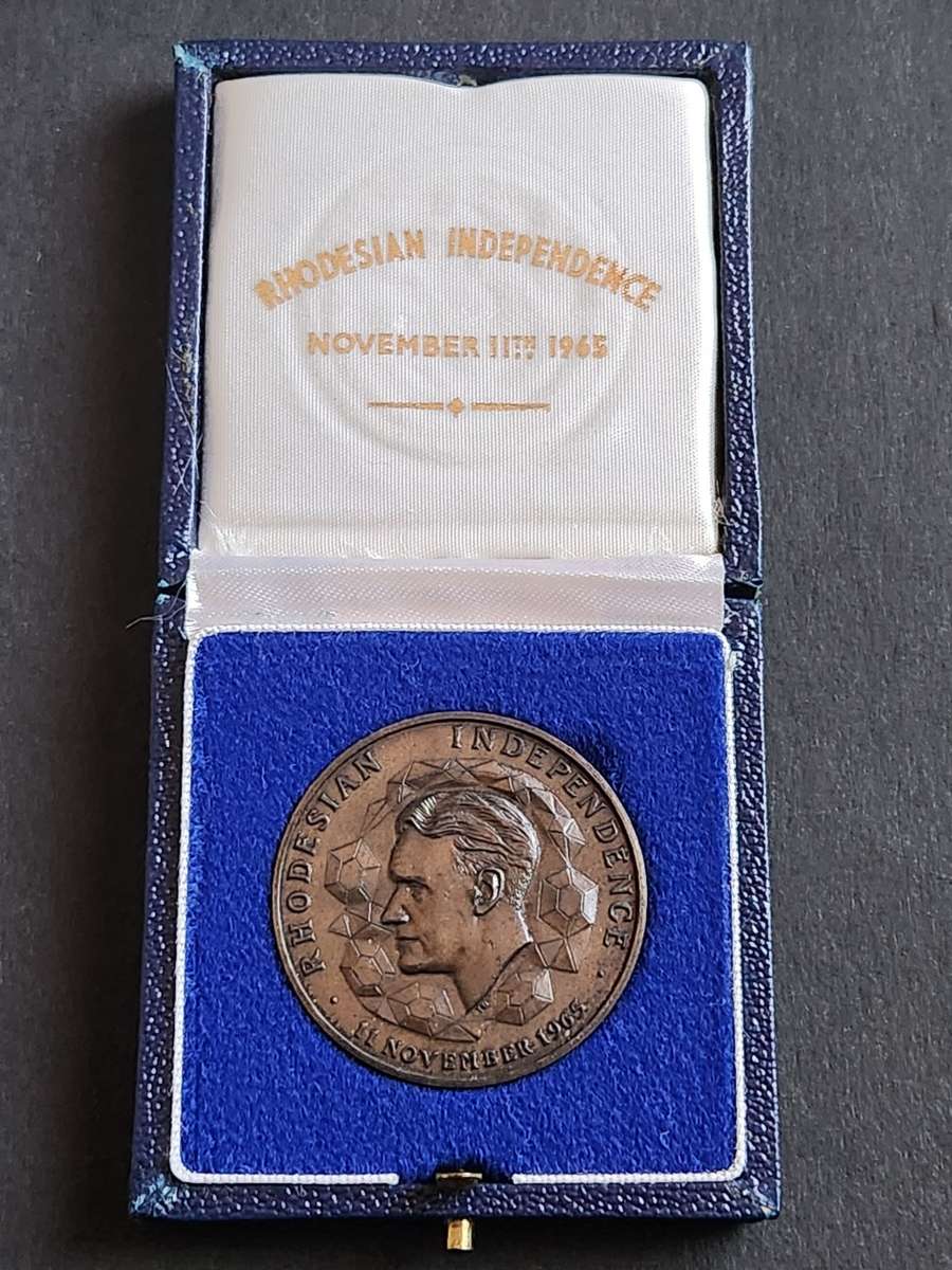 Rhodesia - Rhodesian Independence Medal 11 November 1965 (Bronze) - as ...
