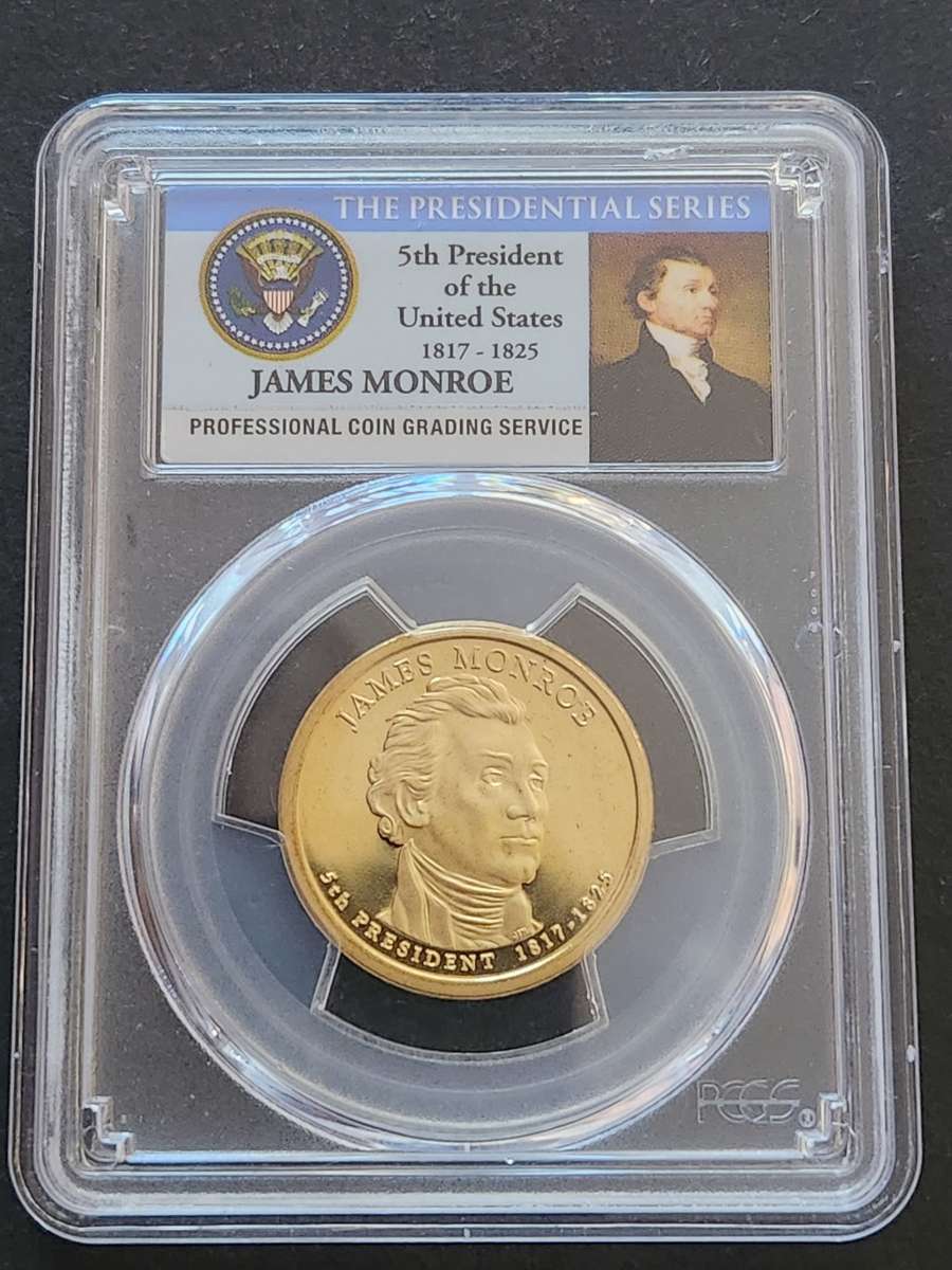 The Americas - The Presidential Series USA 1 Dollar 2008-S 5th ...