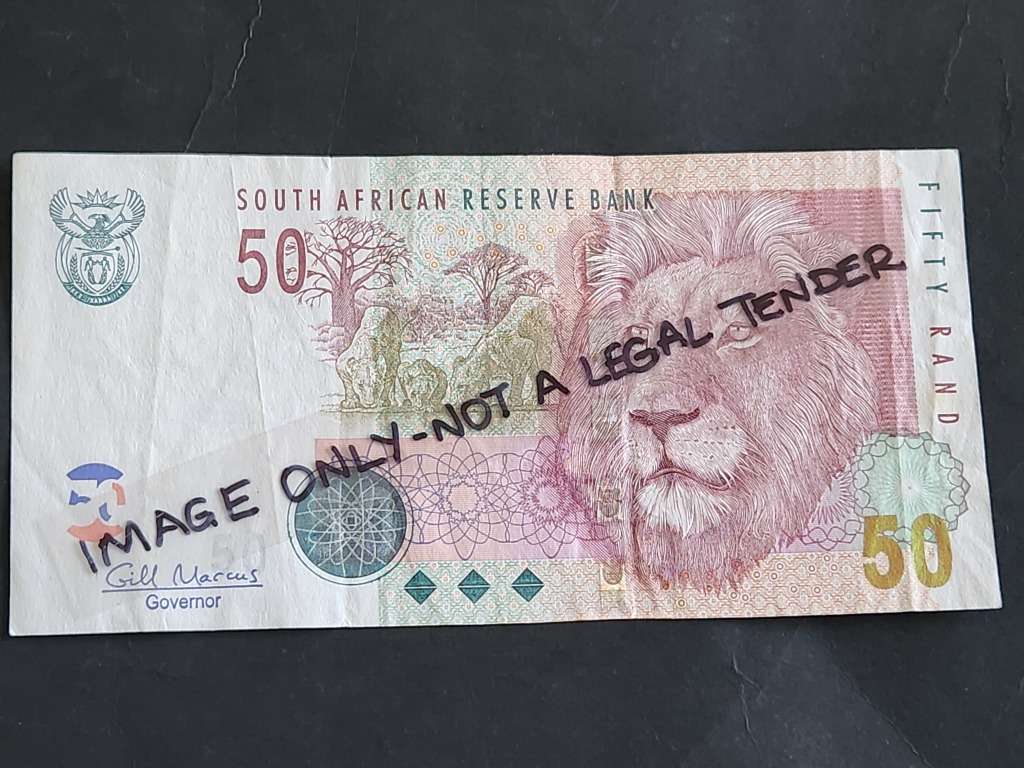 Gill Marcus - Gill Marcus 50 Rand Note 1st issue 2009 VF+ - as per ...