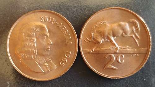 Two Cent - 1965 2c Afrikaans coin - Stunning !! was listed for R100.00 ...