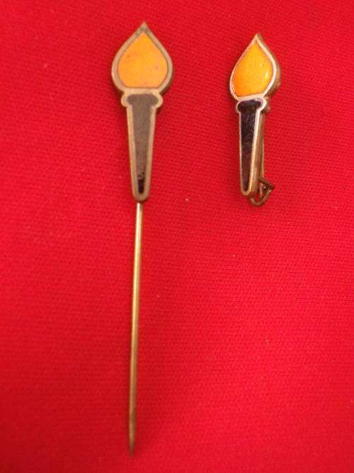South African Army - SA - TORCH COMMANDO STICK + LAPEL PINS - UNCOMMON ...