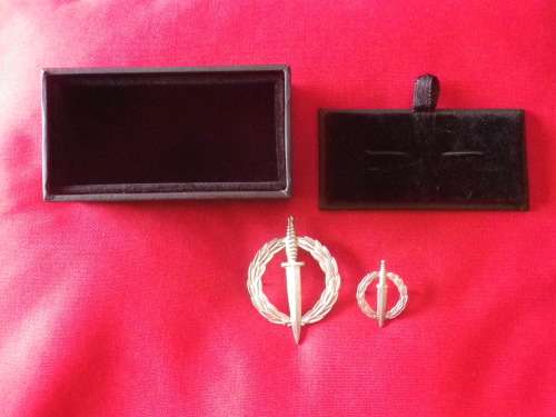 South African Army - SANDF - SPECIAL FORCES OPERATORS BADGE + MESS ...